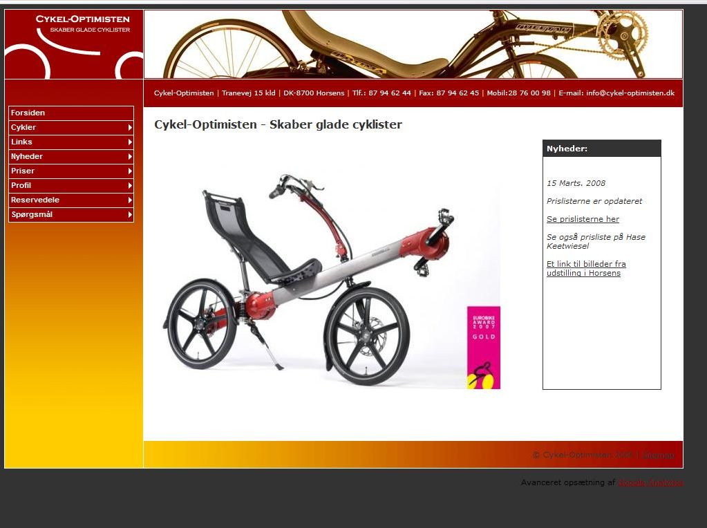 cykel-optimisten | Recumbent.news