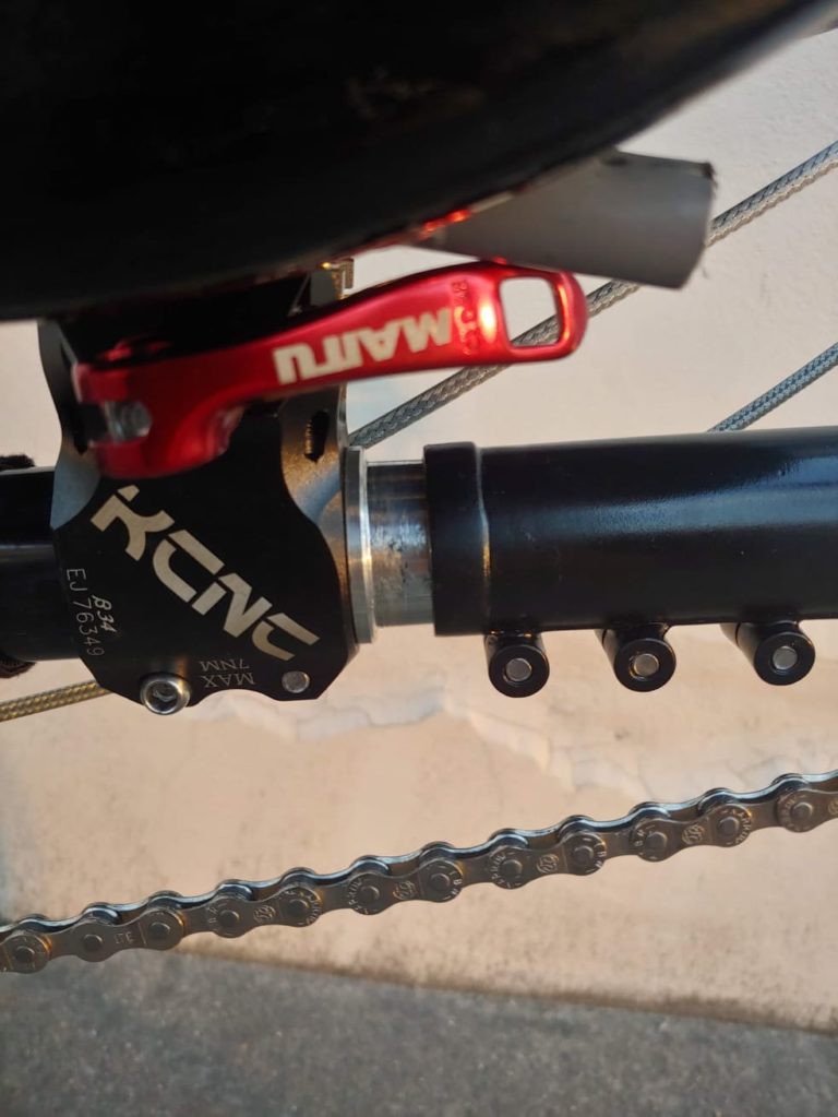 Conversion of Dahon into recumbent folding bike | Recumbent.news