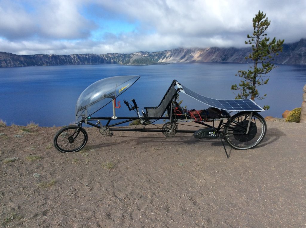Don's solar-powered gear hauler | Recumbent.news