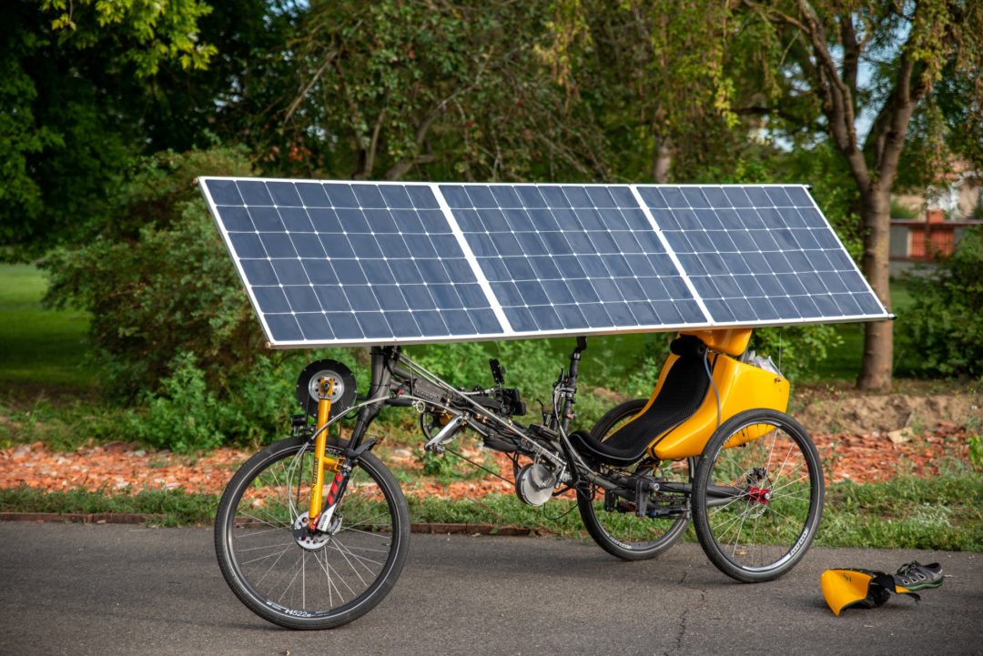 The ultimate tilting solar-powered serial-hybrid delta trike ...