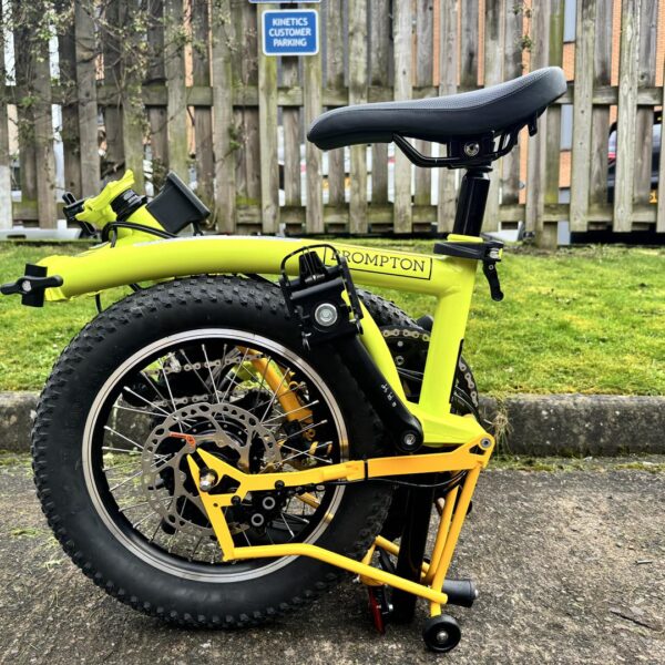 Transforming legendary Brompton folding bike into a recumbent ...