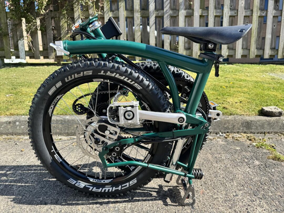 Transforming legendary Brompton folding bike into a recumbent | Recumbent.news