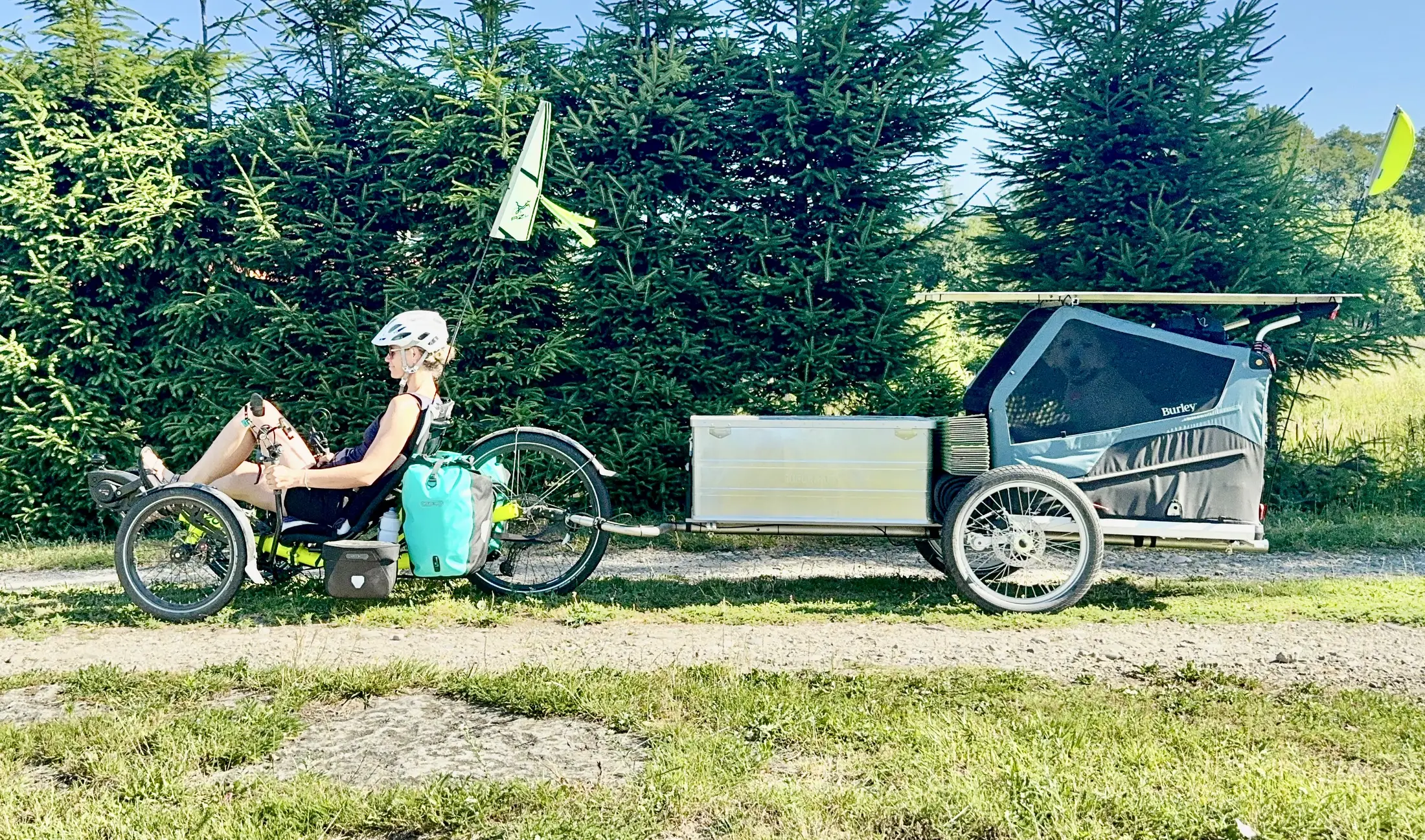My experience with custom Aidoo Base cargo trailer | Recumbent.news